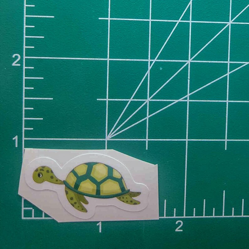 Small Animal Stickers Cute Chicken Stickers for Tumbler Turtle Sticker ...