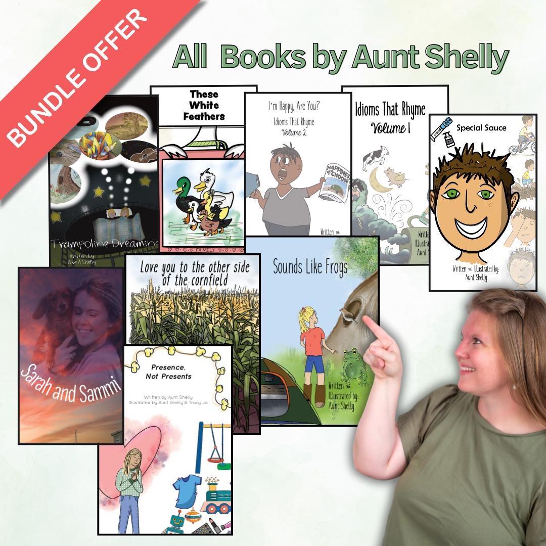 Aunt Shelly Book Bundle Children's Books Bundle of Books 9 Kids Books ...