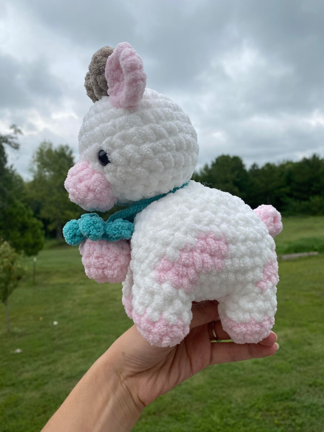 Lellah the Little Strawberry Cow! - Etsy