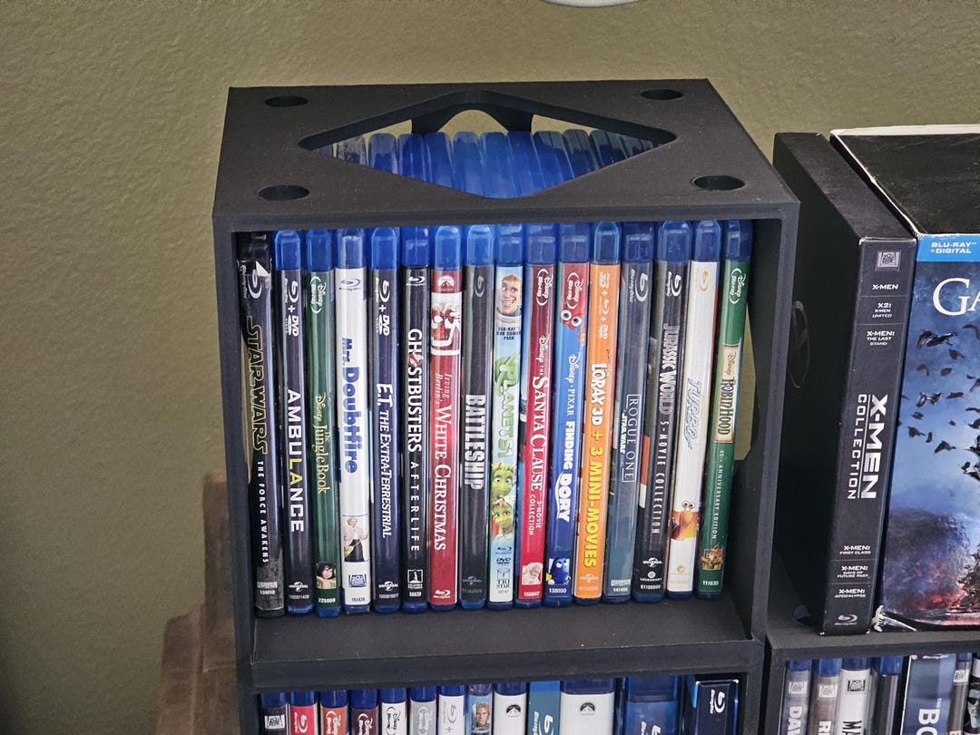 Modular DVD Shelf - Etsy