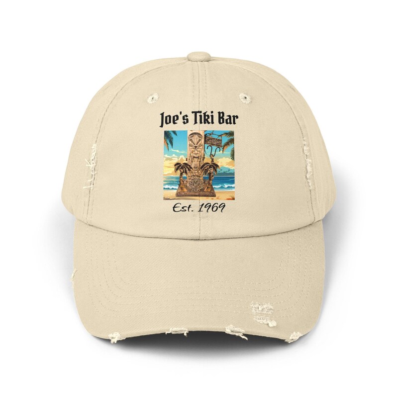 Tiki Straw Hat - Etsy