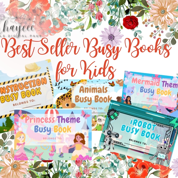 Busy Books - Etsy