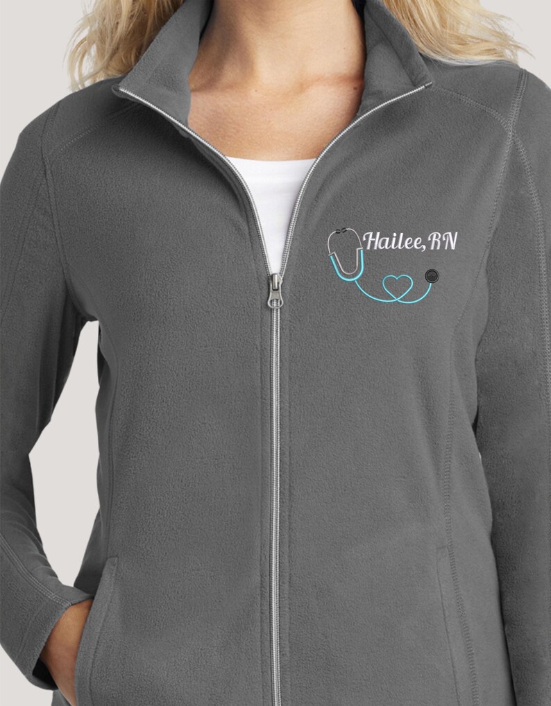 Personalized Medical Jackets for Women, Embroidered Nurse Monogrammed ...