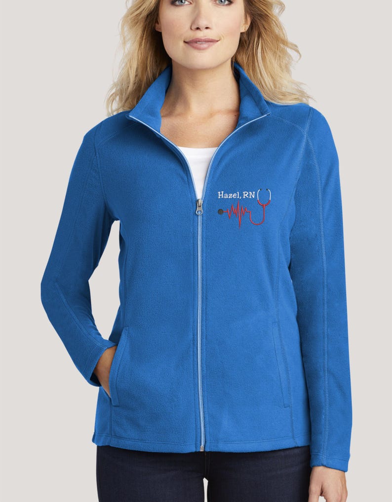 Personalized Medical Jackets for Women, Embroidered Nurse Monogrammed ...