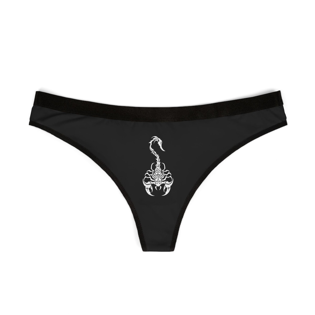 Women's Thongs Scorpion / Women's Underwear Scorpio / Zodiac Sign ...