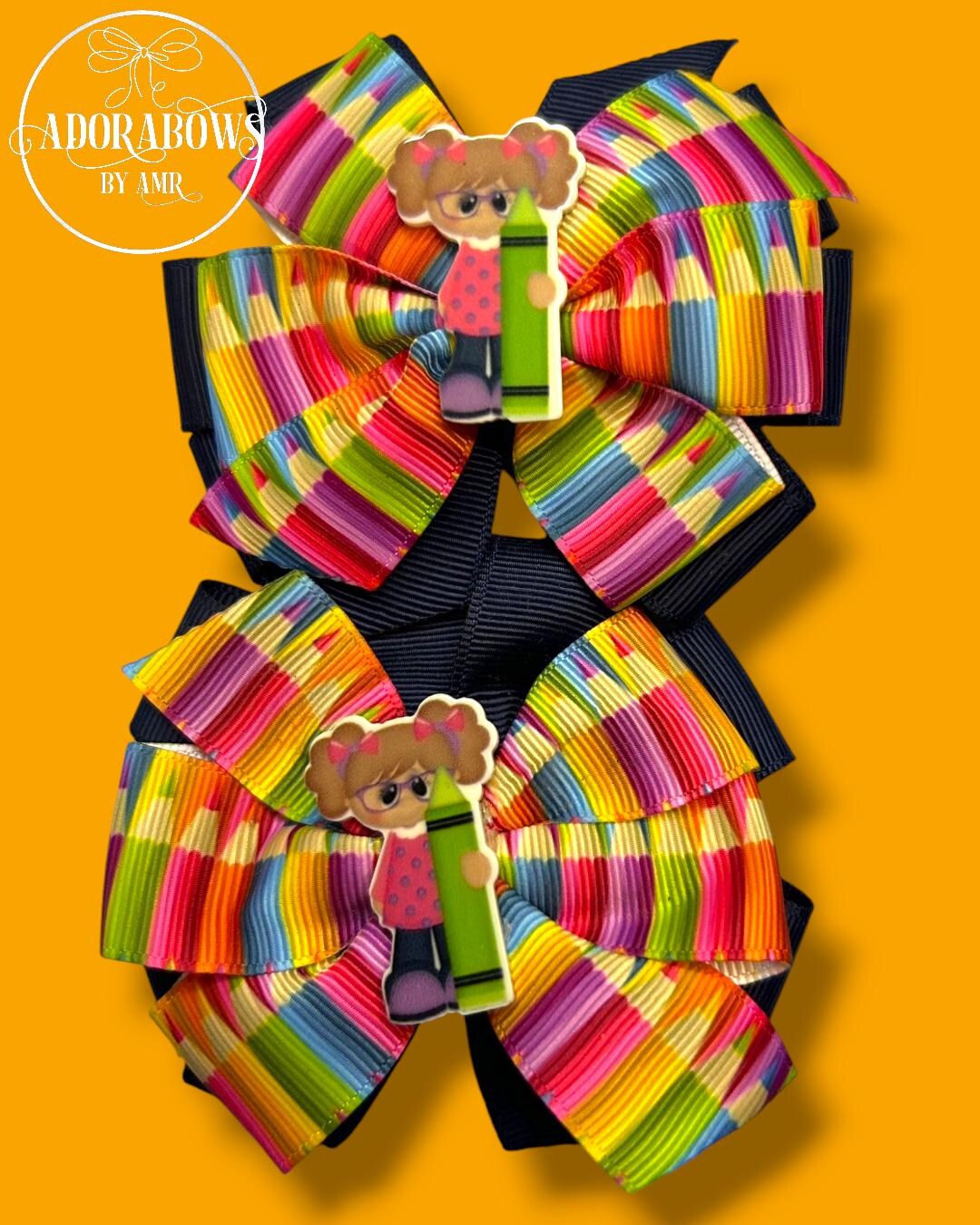 Back to School Hair Bows Pairs pick One - Etsy