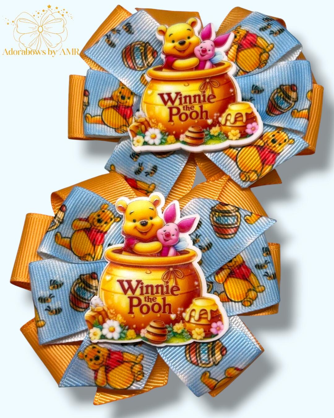 Handmade Disney Inspired Hair Bows Nemo, Doc Mcstuffin, Inside Out, Toy ...