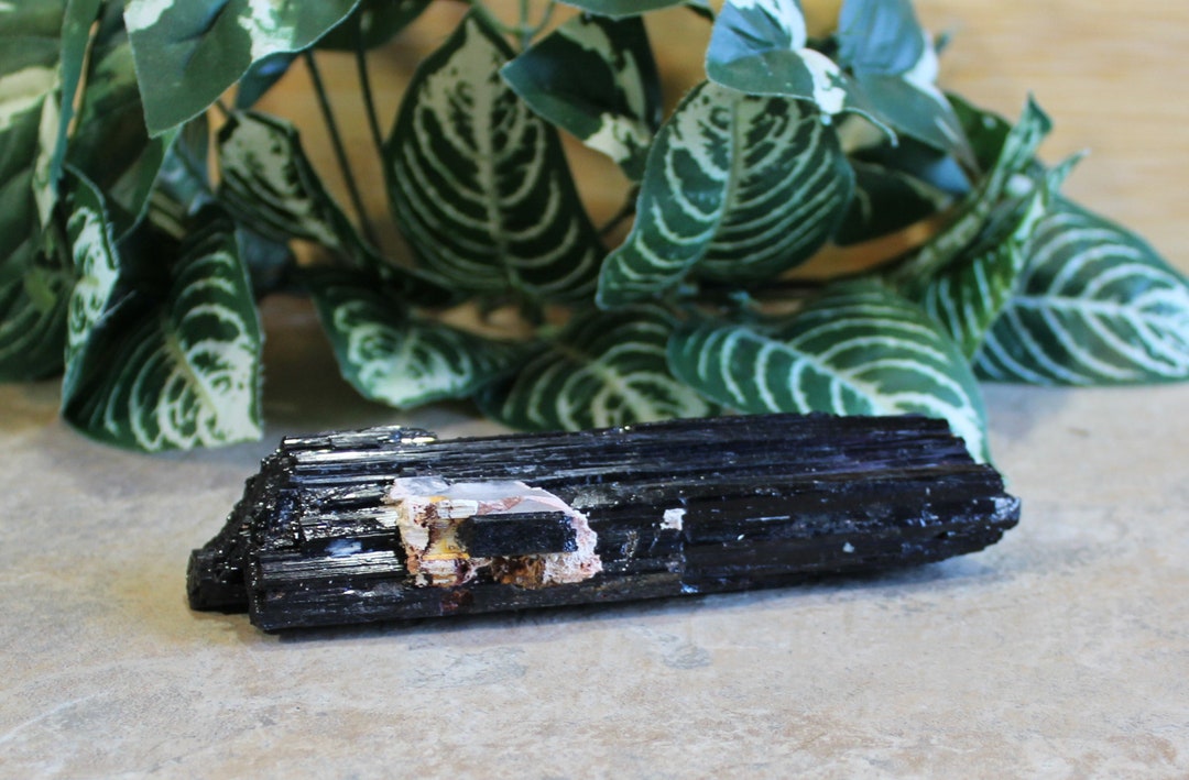 Black Tourmaline Rough Gifts for Home Crystals for Office Metaphysical ...
