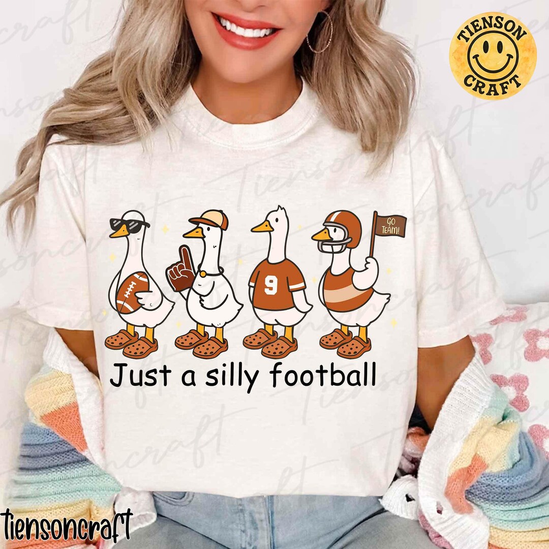 Funny Silly Goose Football Png, Goose Football Png, Funny Football Png ...