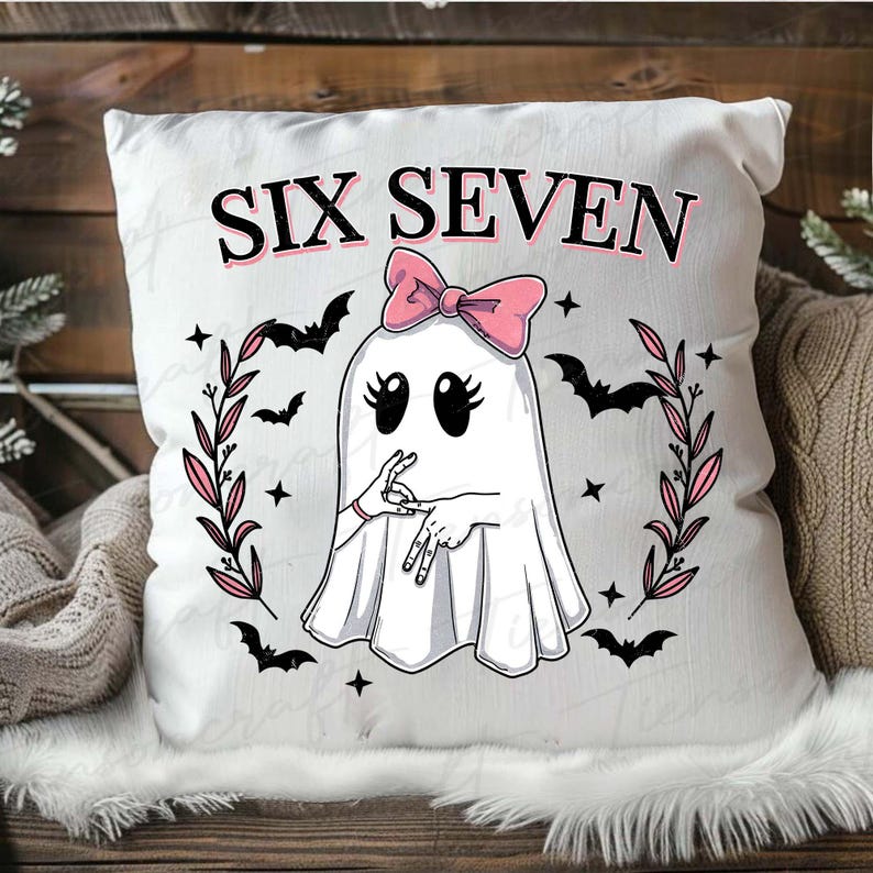 Funny Six Seven Meme PNG, Viral Gen Z Saying Clipart, Number Meme ...