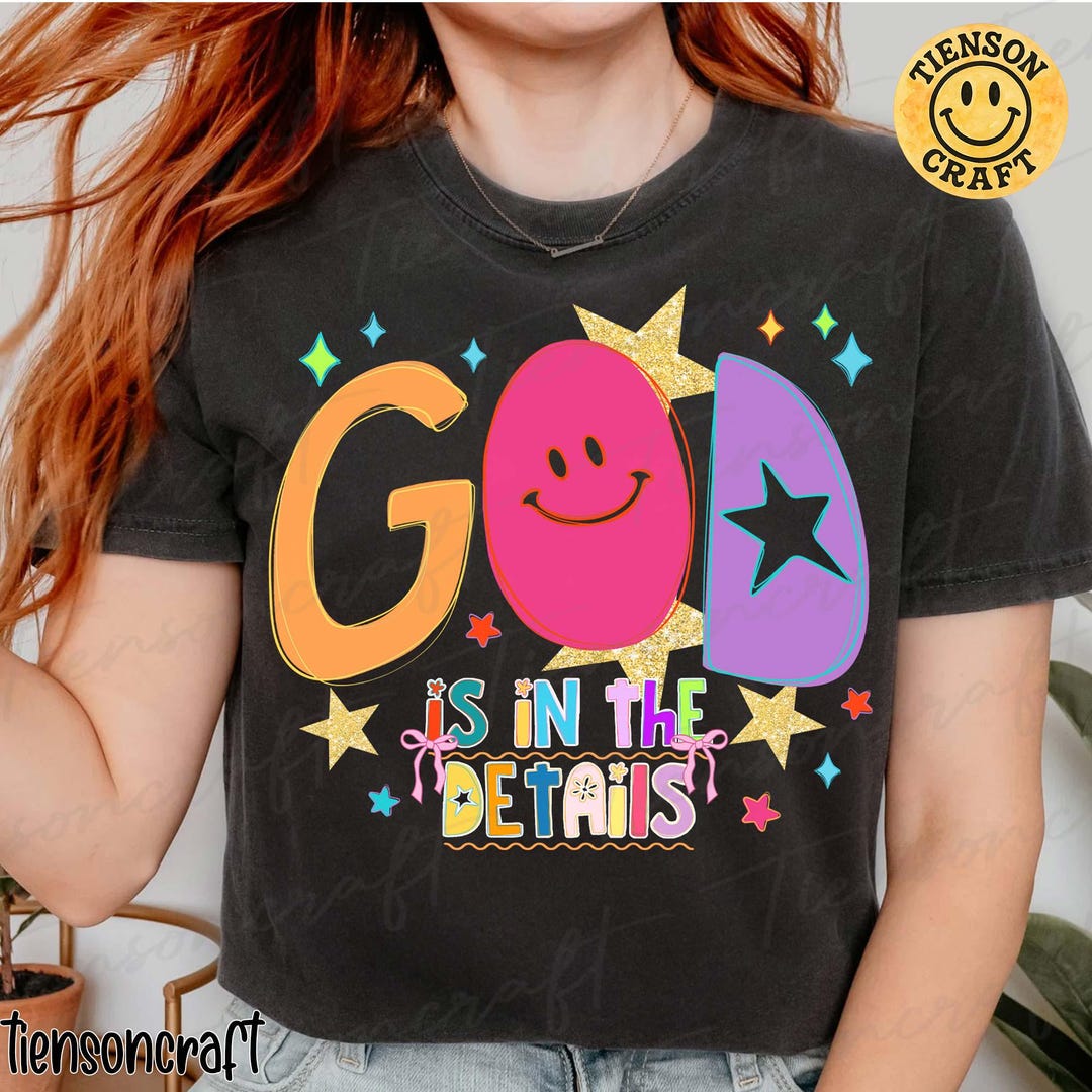 Preppy God is in the Details Glitter PNG, Religious PNG, Trendy Png ...