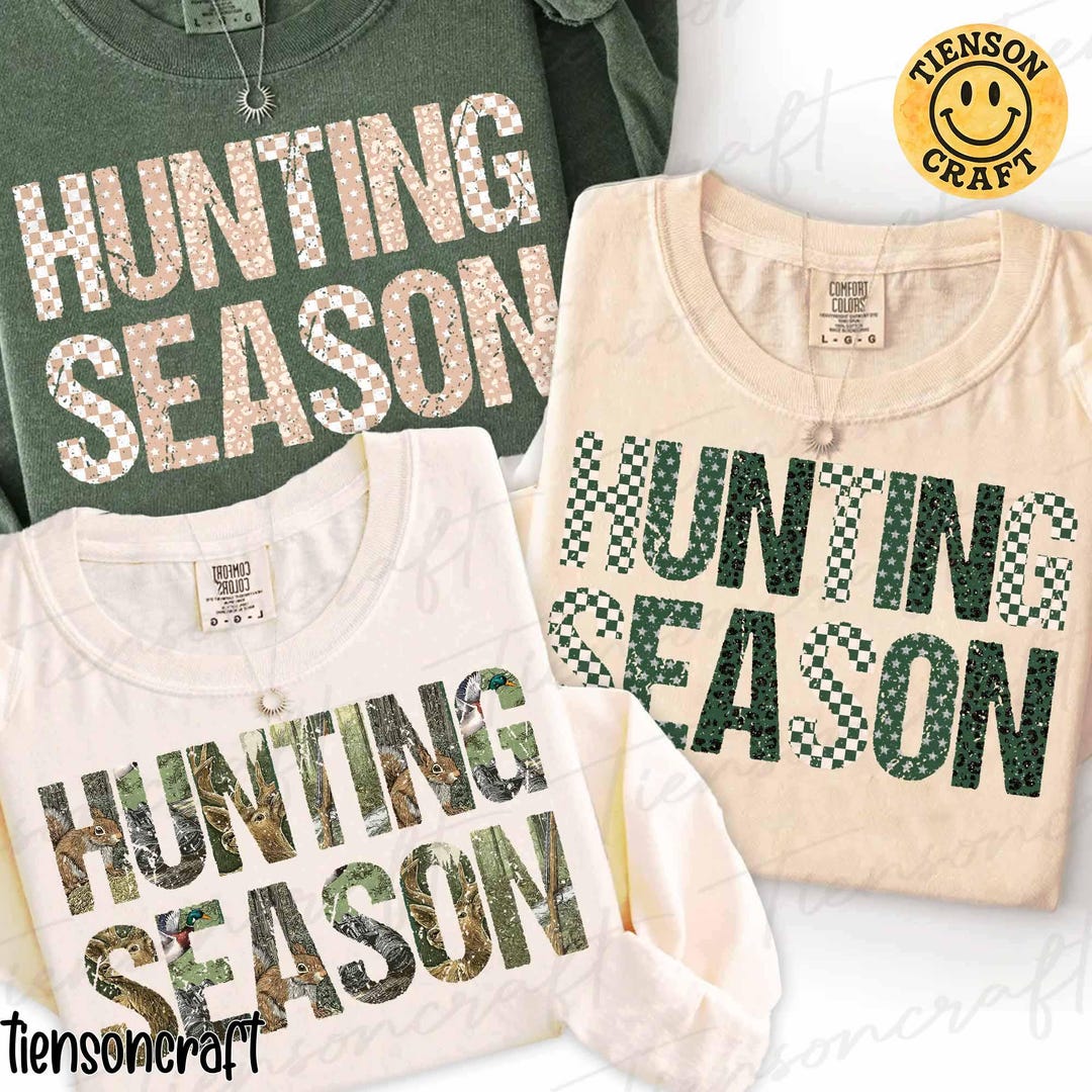 Preppy He’s Hunting PNG Bundle, Hunting Season Sublimation, Goodbye ...