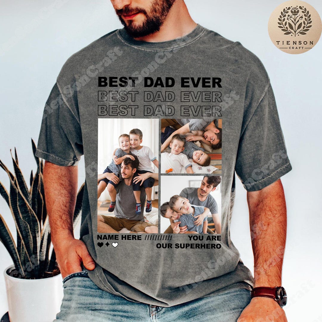 Customize Best Dad Ever Canva Template, Happy Father’s Day Png, Canva ...