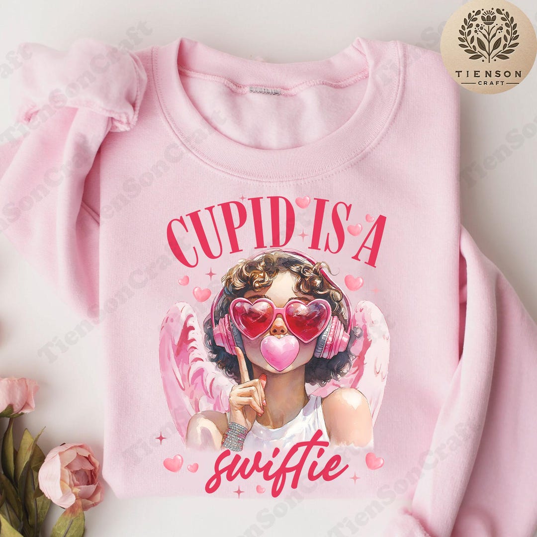 Cupid is A Singer Fan Png, Valentines Day Png, Retro Valentines Png ...