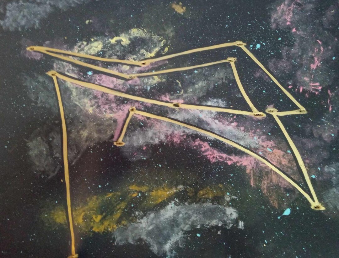 Modern Art With A Twist: Constellation Creation - Etsy