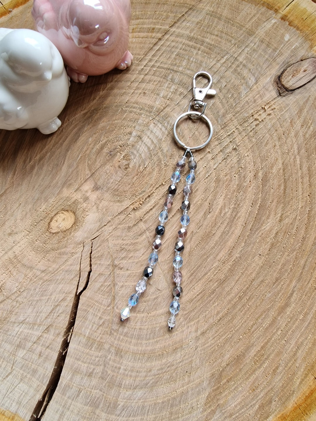 Pearl Keychain Clara - Etsy