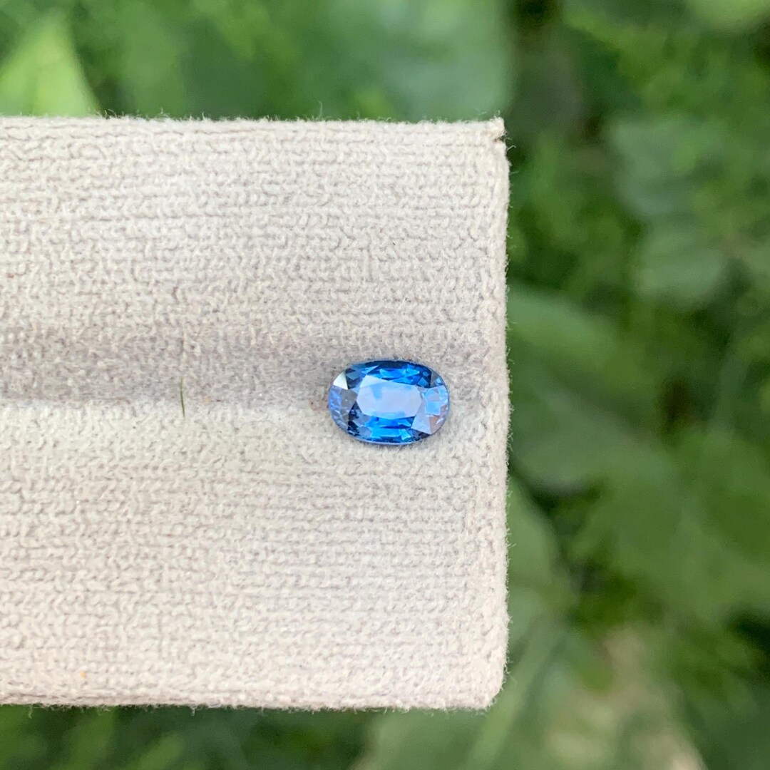 Loose Faceted Ceylon Sapphire 75 Mm Corn Flower Blue Color Ceylon ...