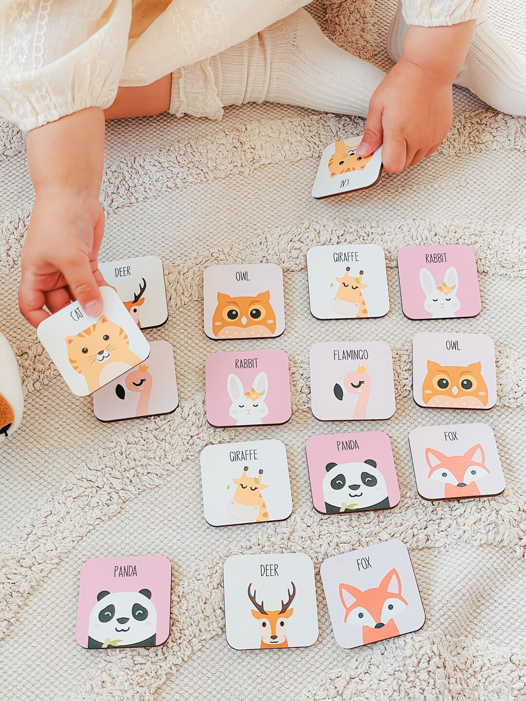Wooden Flash Cards. Wooden Toys Toddlers. Game for Toddlers. Wooden ...