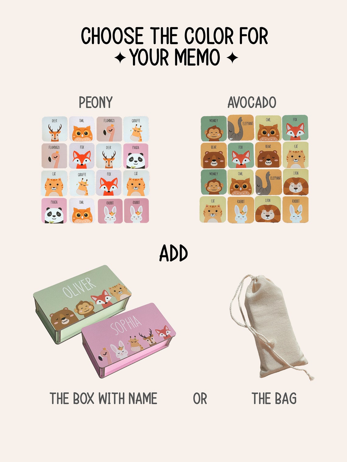 Montessori Toys Wooden Memory Cards Flash Cards for Kids Toddler Gifts ...