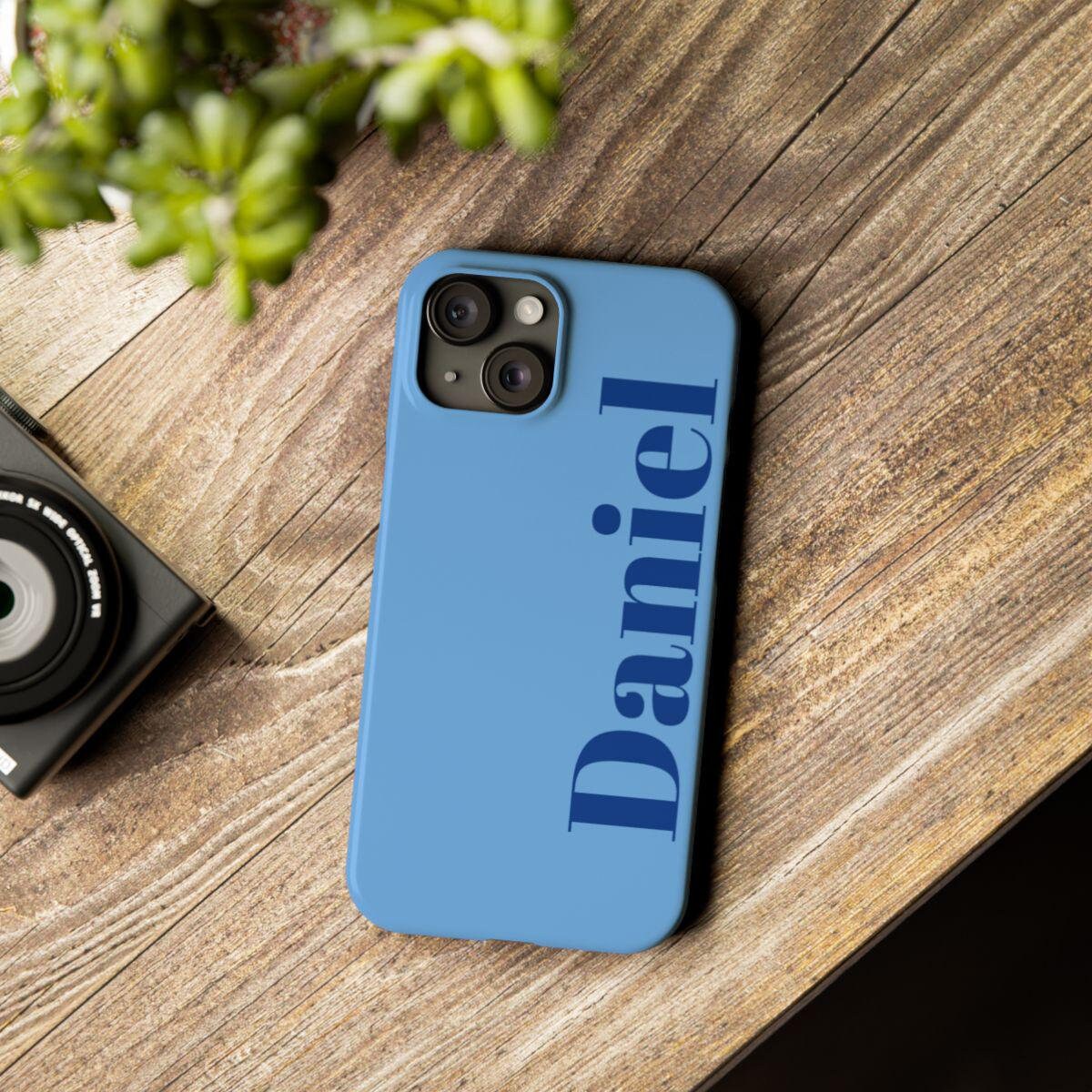 Personalised Name iPhone Case, Logo Custom Name iPhone Case for iPhone ...