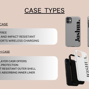 Personalised Name iPhone Case, Logo Custom Name iPhone Case for iPhone ...