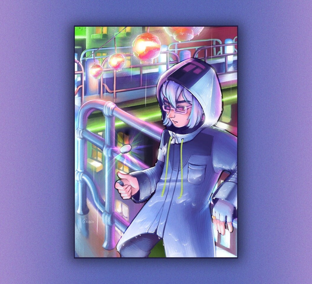 PRINT - [ Rain Code ] | Halara Nightmare - Etsy