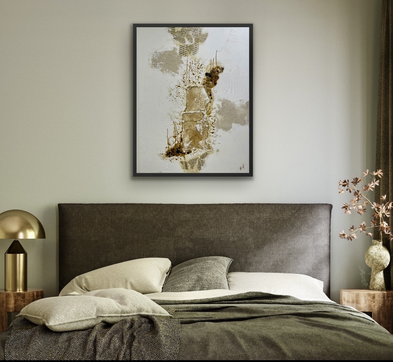 From the Serie:adstract Soul. Original Abstract Painting.mixed Media on ...