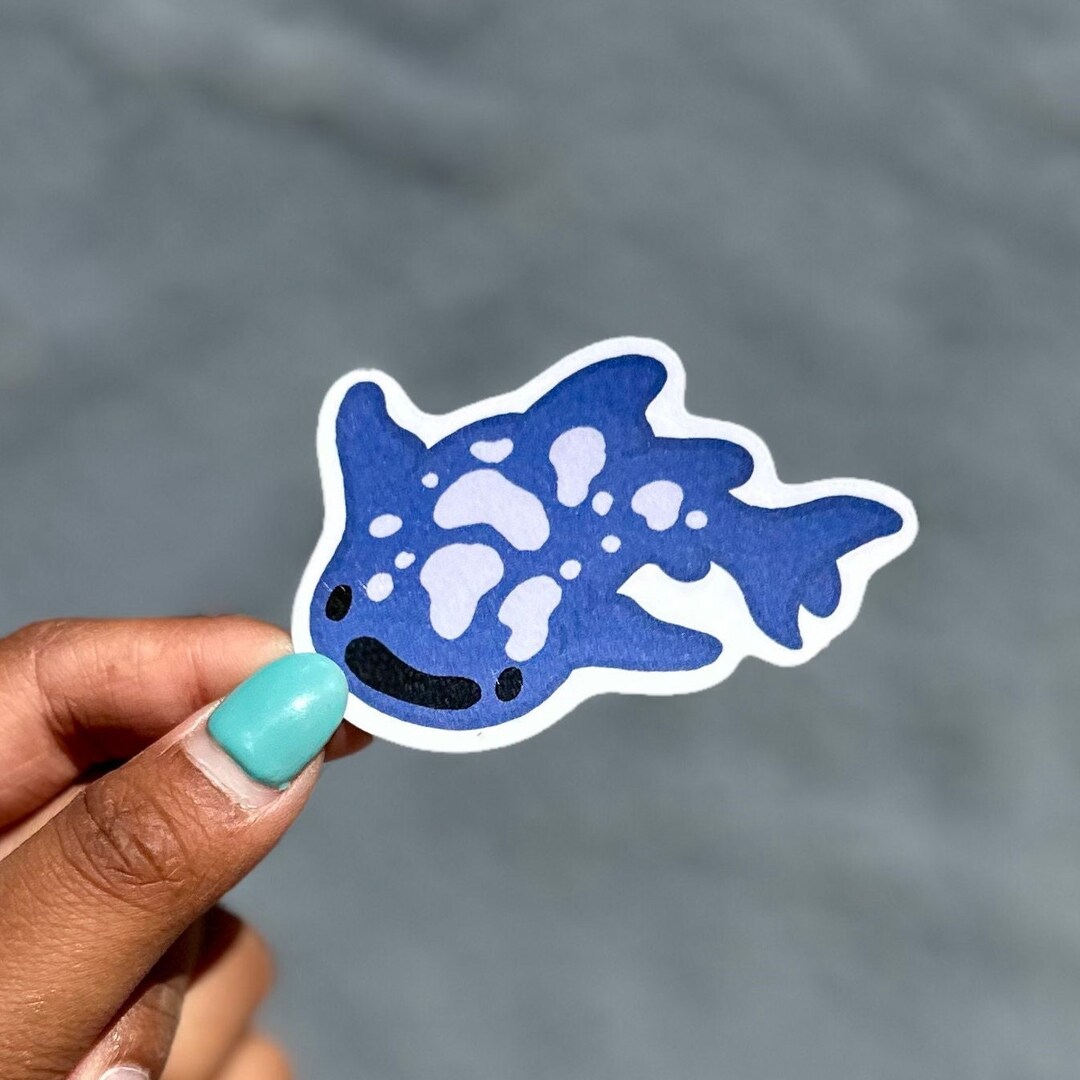 Whale Shark Sticker | Vinyl Sticker | Water Resistant Laminated | Cute ...