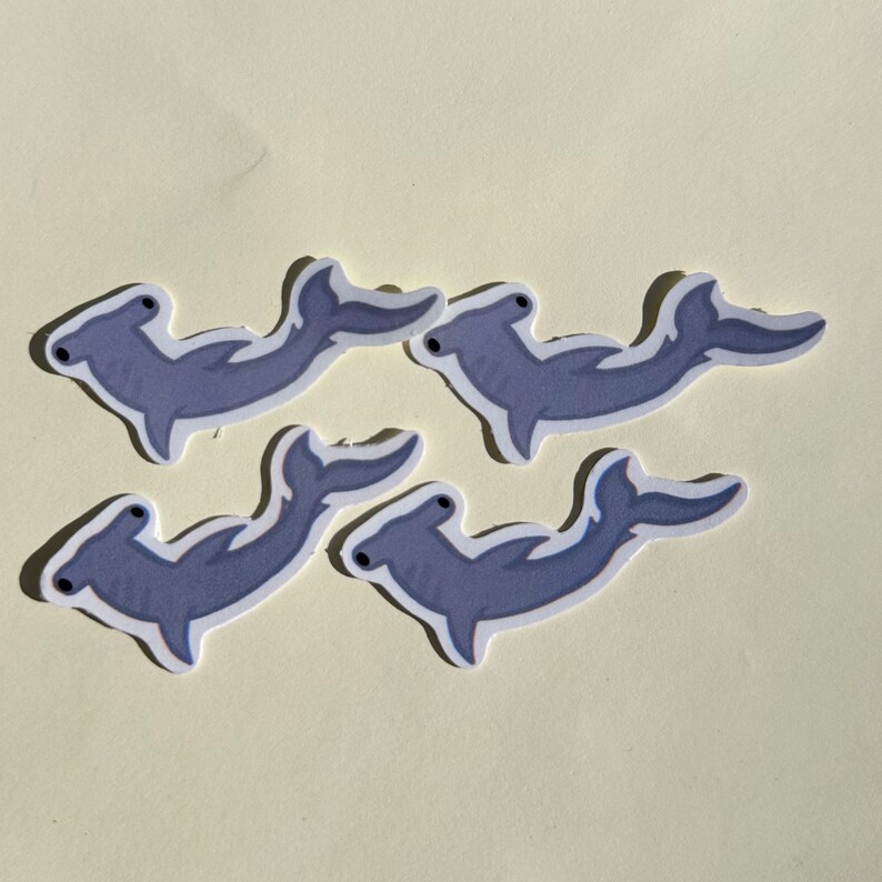 Hammerhead Shark Sticker | Laminated Vinyl Decal - Etsy