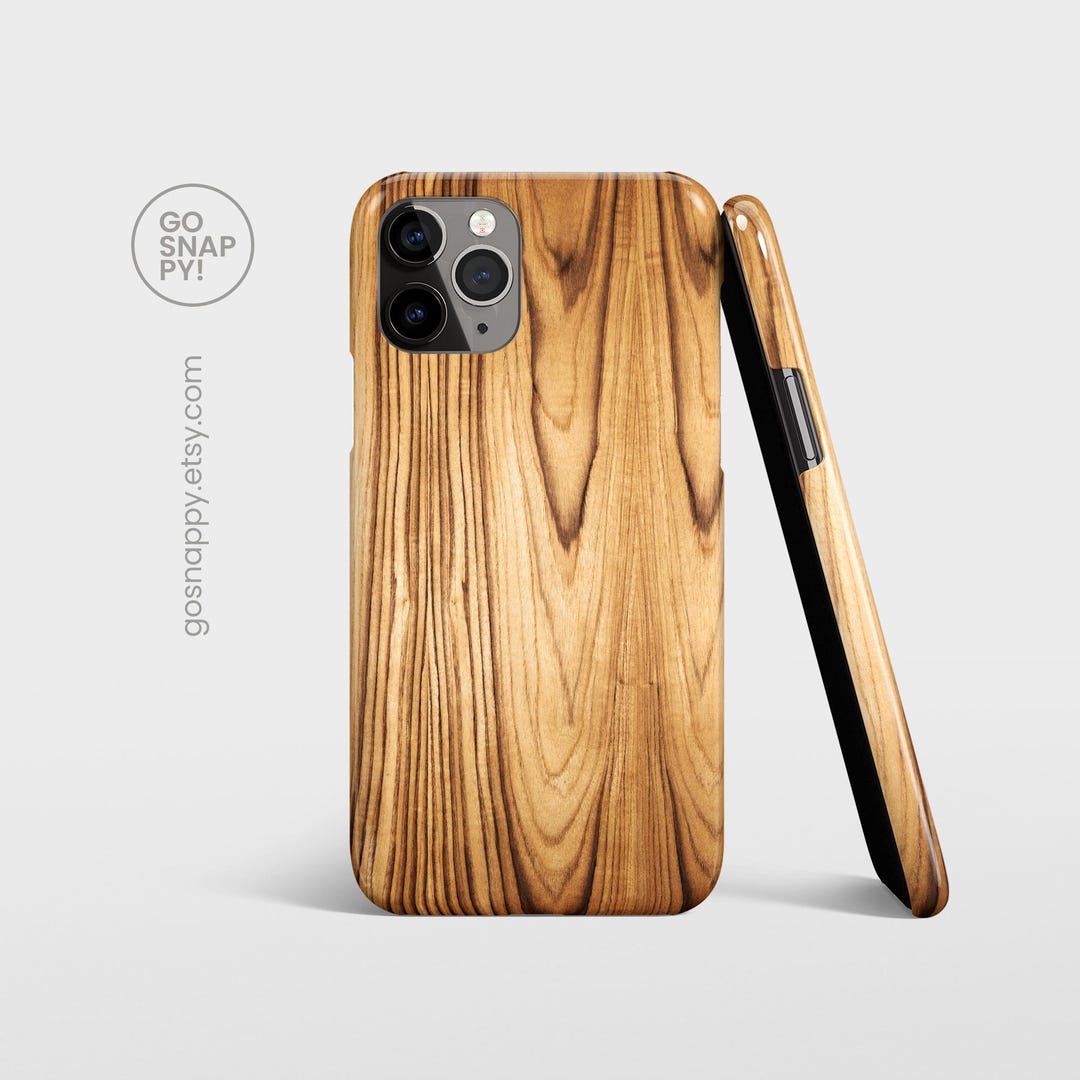 TEAK WOOD Case for iPhone 16 15 14 13 12 11 Woodgrain Print Texture ...