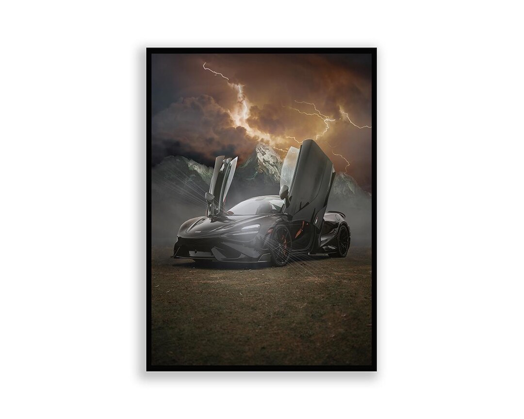 Mclaren 765LT Poster Digital Download Hyper Car Poster Super Car Print ...