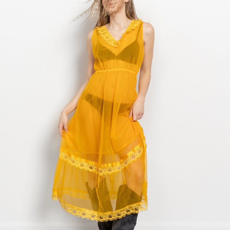 Maxi Dress See Through - Etsy