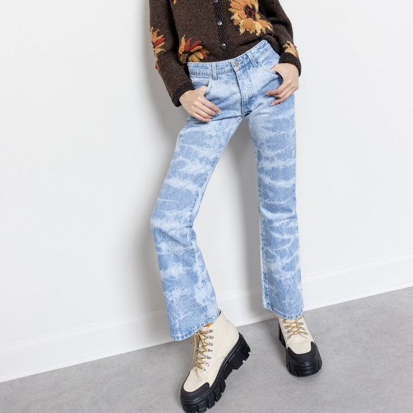 Tie Dye Jeans - Etsy