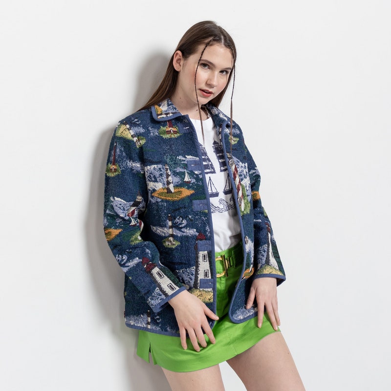 Tapestry Jacket - Etsy UK