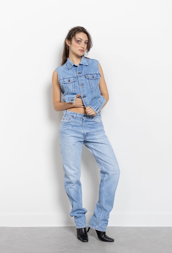 VINTAGE LEVI'S JEANS Baggy Boyfriend Low Rise Straigh… - Gem