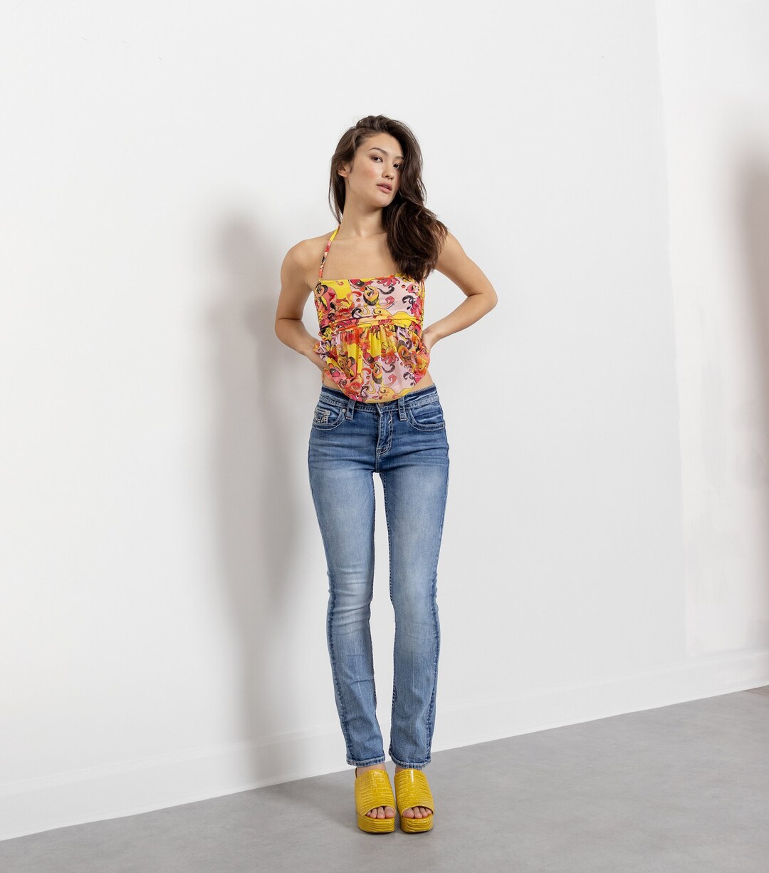 LOW RISE FADED Wacky Crazy Y2K Vintage Jeans Stretchy Cool Pockets ...