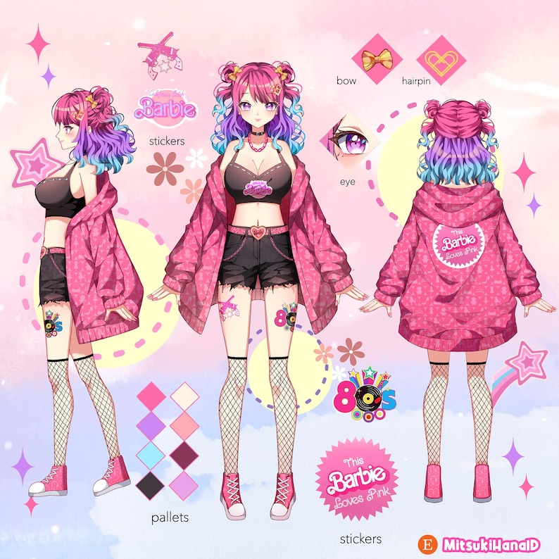 Character Sheet, Character Reference Sheet, Dnd Character Sheet, Vrchat ...