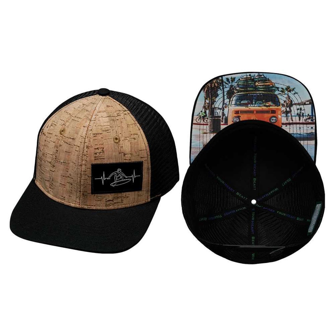 Surf - 6 Panel - Cork - Black - Etsy