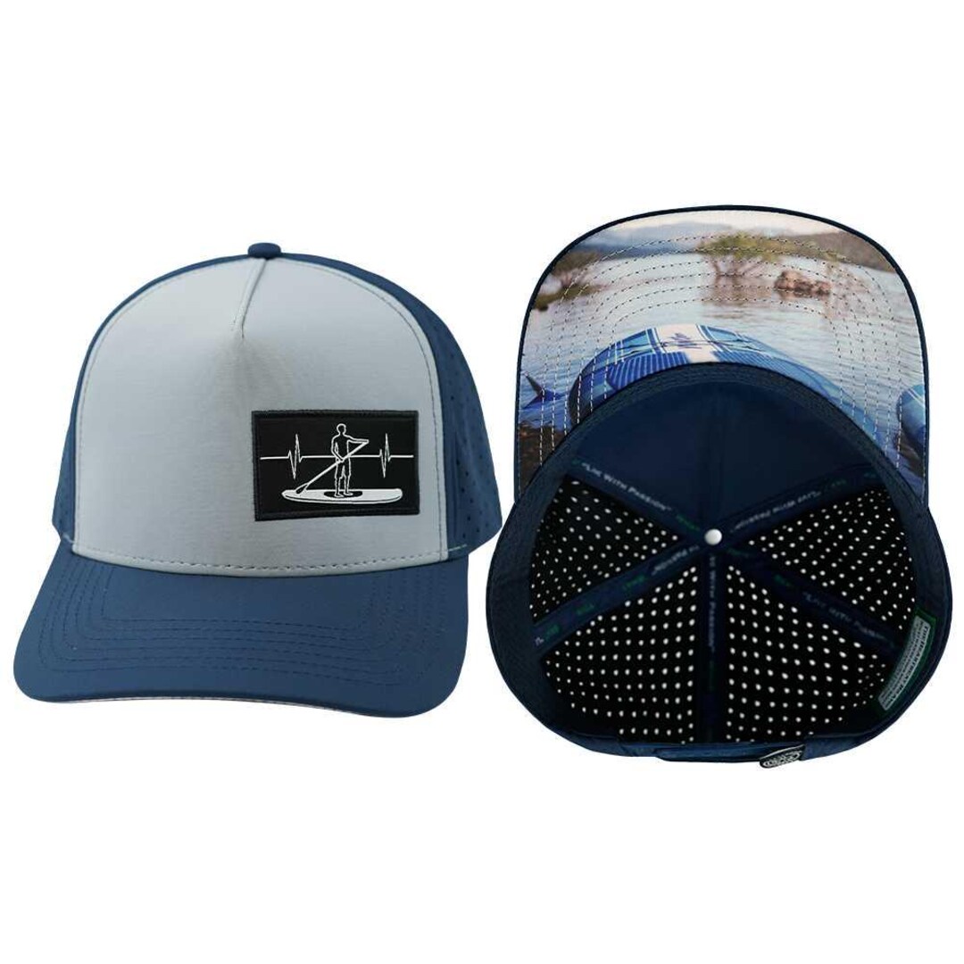 Paddle Board Hat | Trucker Hat | Dark Blue - Gray Blue - Etsy