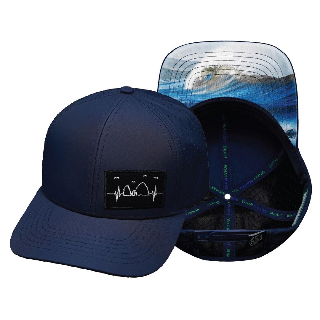 Cabo Hat - Baseball Hat Fit - Dark Blue - Laser Mesh - Etsy