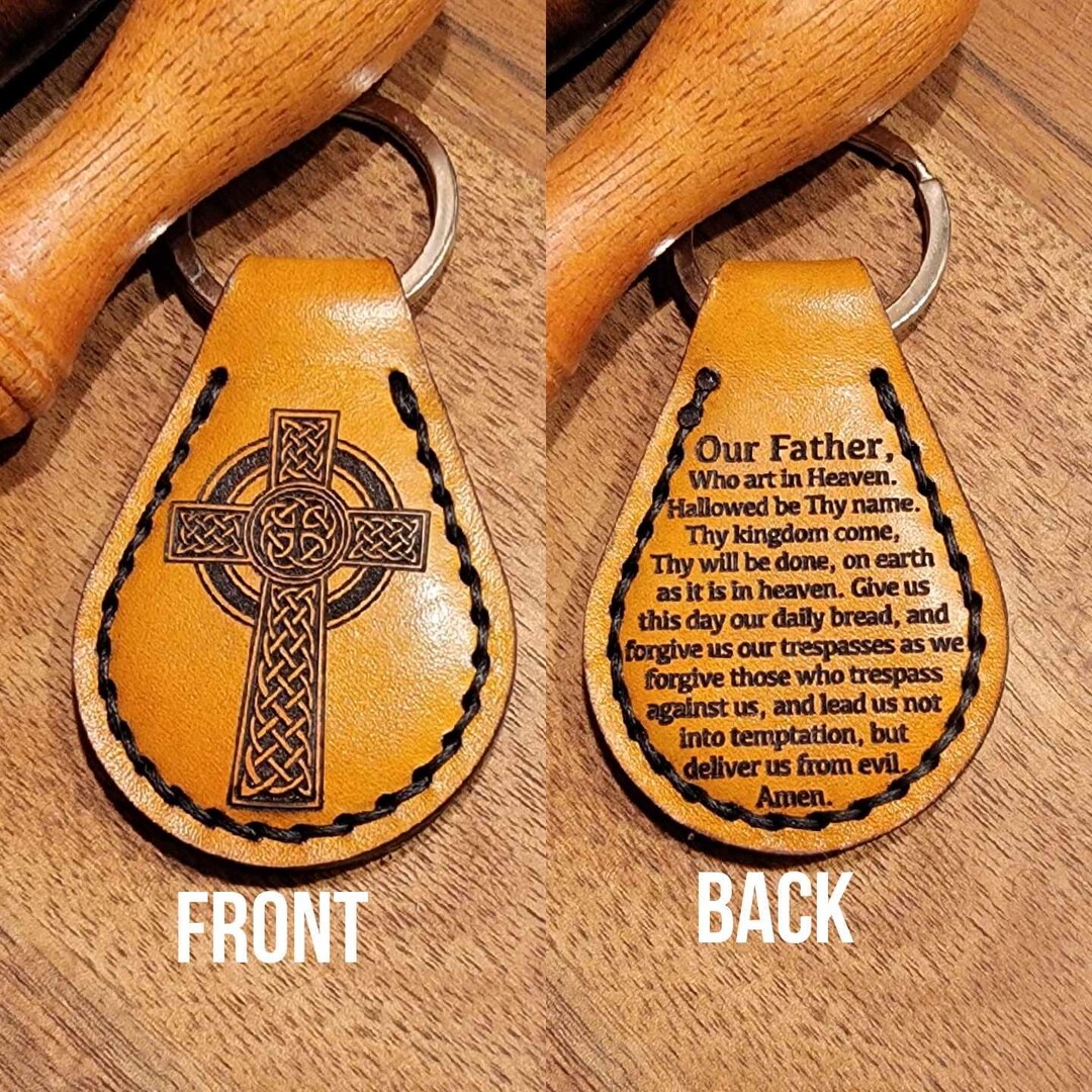 The Lord's Prayer Keychain - Etsy