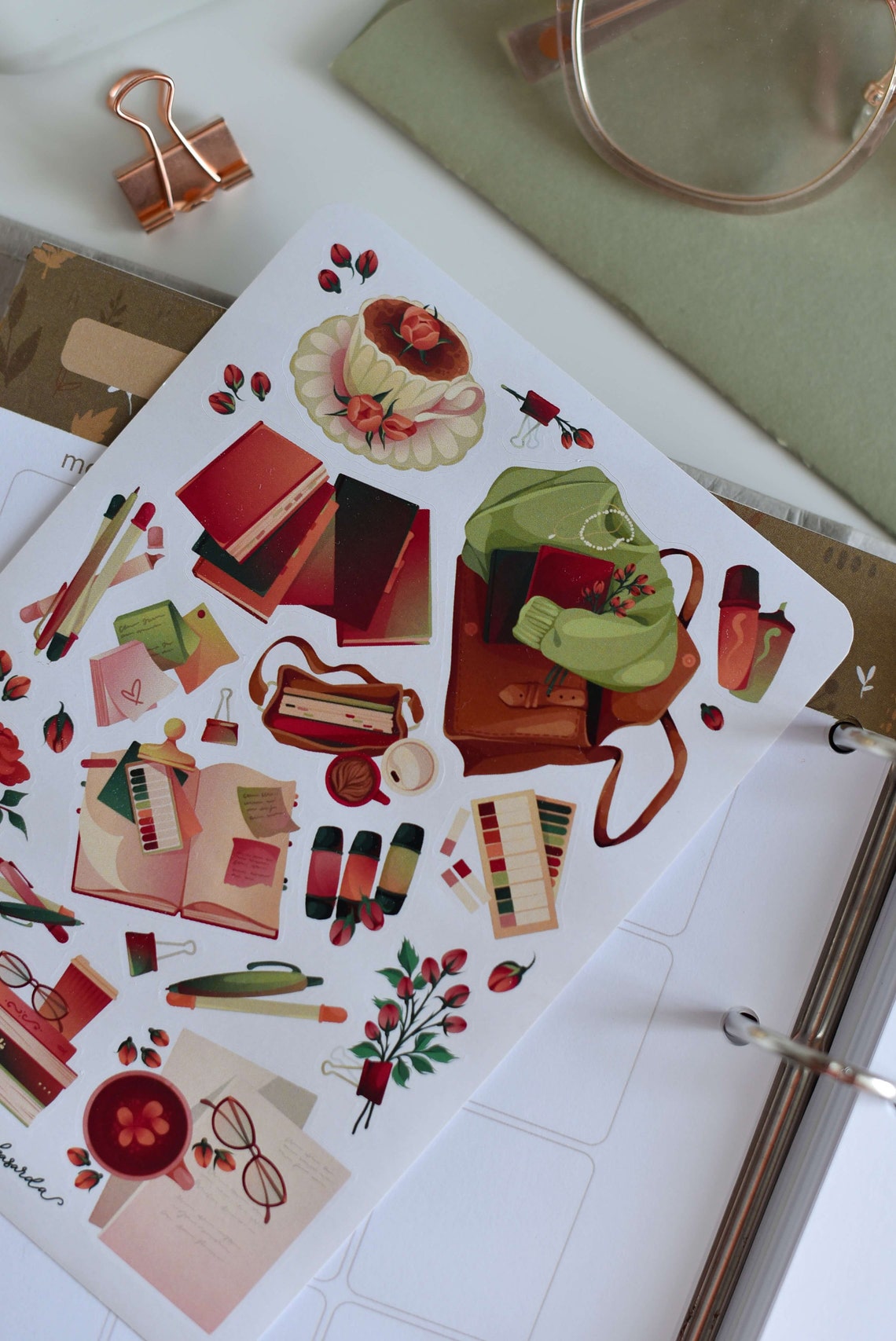 Sticker Sheet Back to School Teacher Planner Sticker Study Sticker ...