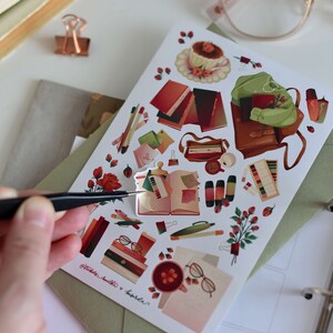 Sticker Sheet Back to School Teacher Planner Sticker Study Sticker ...