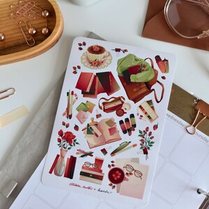 Sticker Sheet Back to School Teacher Planner Sticker Study Sticker ...