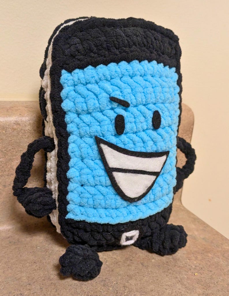 Inanimate Insanity Mephone 4 Crochet Plush - Etsy