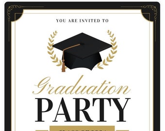 Graduation Party Invitation - Etsy