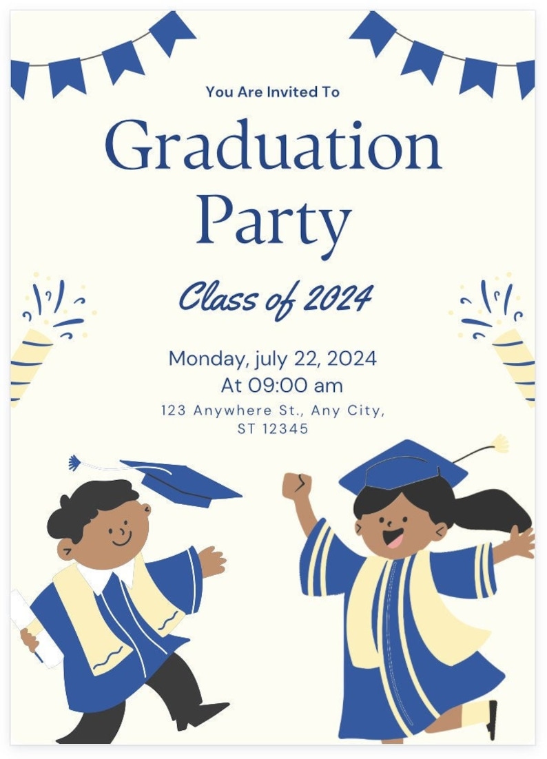 Graduation Party Invitation - Etsy