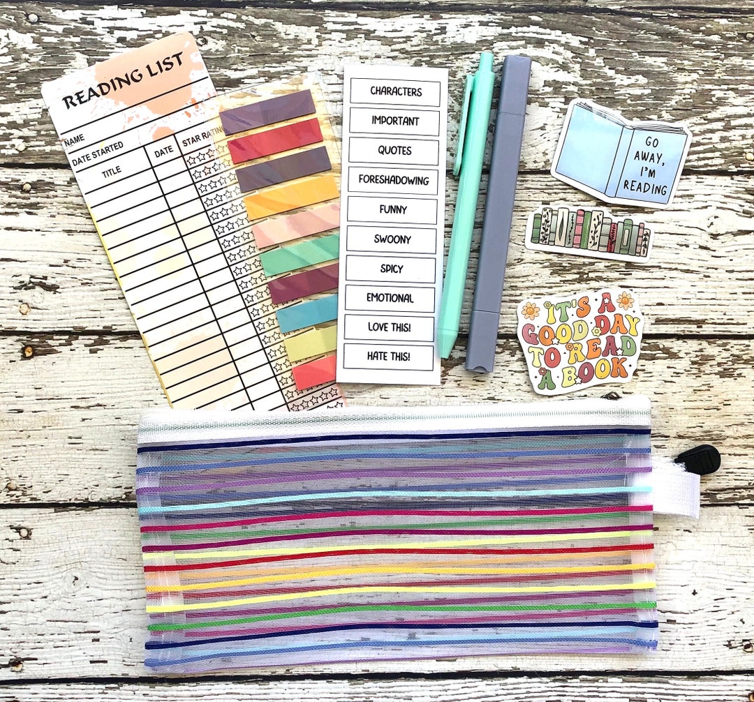 SURPRISE Romance Annotation Kit Custom Bookmark Key Handmade Laminated ...