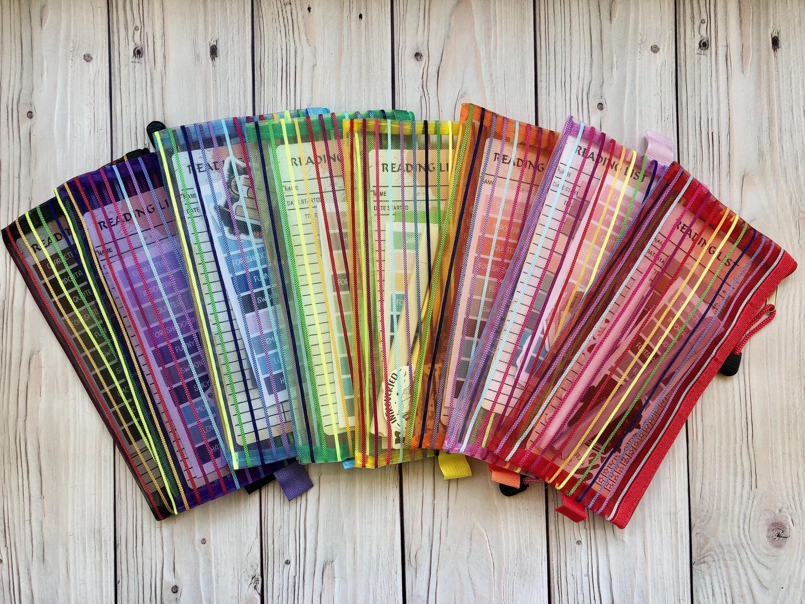 BOOK CLUB Rainbow Annotation Kit Bundle Bookmarks Laminated Booktok ...