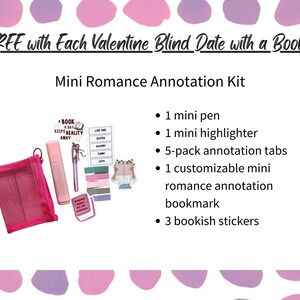Valentine's Day Blind Date With A Book Plus Free Mini Annotation Kit ...